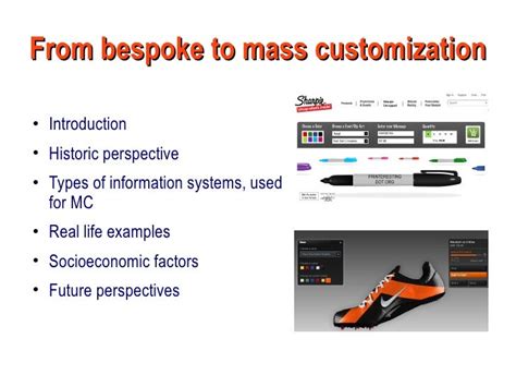 Mass Customization