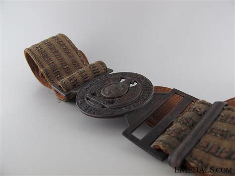 Slovakia Hlinka Guard Leaders Belt Buckle Emedals