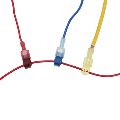 240pcs 22 10 Awg Insulated T Tap Quick Splice Combo Wire Terminal
