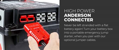 Kickass 12v Portable Battery Box Power Station Dual Battery Solution