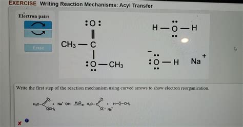 Solved EXERCISE Writing Reaction Mechanisms: Acyl Transfer | Chegg.com