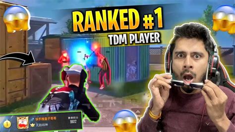 😈 Rank 1 Tdm Player Faster Than Hacker In Pubgm Best Tiktok Moments