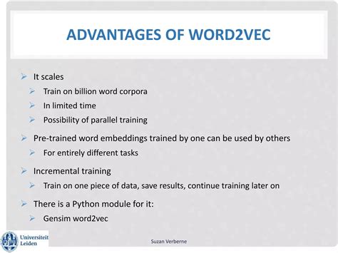 Tutorial On Word2vec Pptx