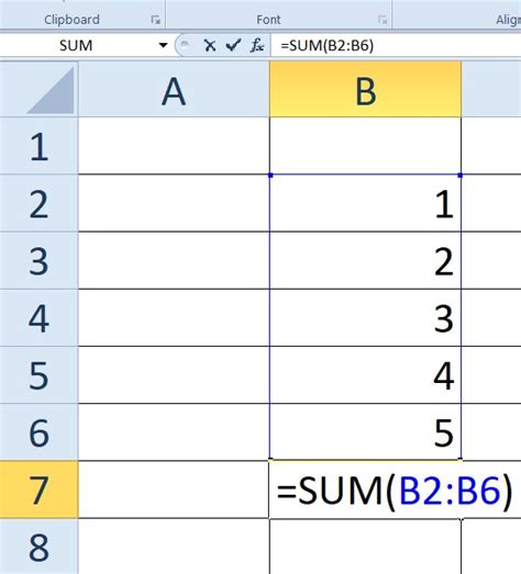 Sum Formula क्या है Sum Formula का उपयोग कैसे किया जाता है Sum
