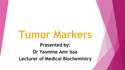 Ppt Tumor Markers New