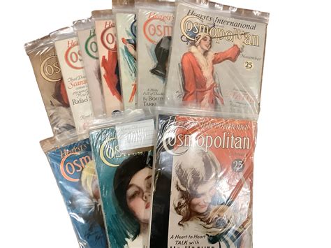 Lot Hearsts International Combined With Cosmopolitan