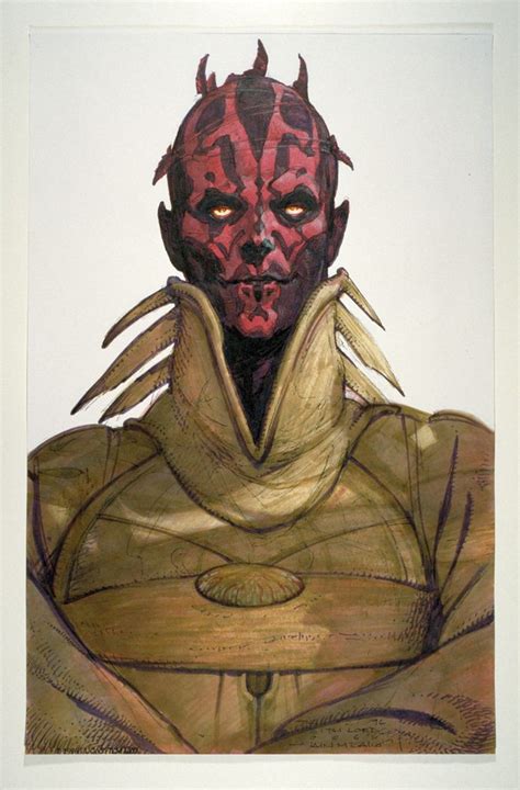 Concept Art By Doug Chiang Iain Mccaig And Terryl Whitlatch For The Phantom Menace 1999