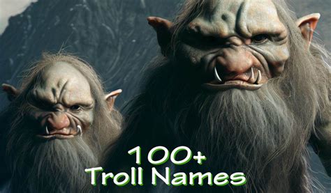 100+ Troll Names - Exemplore
