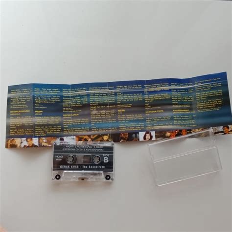 GERAK KHAS The Soundtrack Malay Cassette Kaset Hobbies Toys Music Media CDs DVDs On