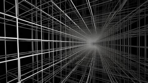 Abstract Background Wireframe Distortions Stylized Structure Background Image And Wallpaper