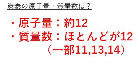 炭素の原子番号・質量数・原子量・陽子数・中性子・価電子数（最外殻電子数）・原子価・の数は？｜おでかけラボ