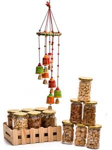 Vt Real Nutri DRY FRUIT NUR GIFT HAMPER BASKET BOX PACK GM Almonds Cashews Pistachios