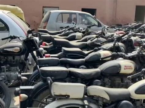 Bahadurgarh Traffic Police Bullet Bike Fine 44 Lakh Rupees For Cracker