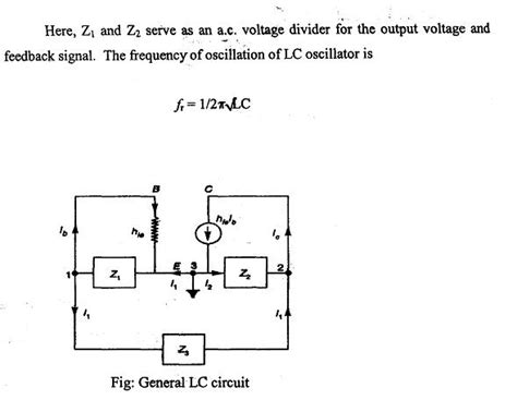 Electrical And Electronics Engineering Analysis Of Lc Oscillators