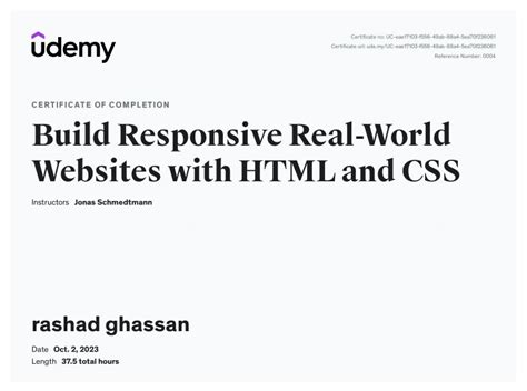 Finished A Course On Html And Css Rashad Al Shakyasin Posted On The Topic Linkedin