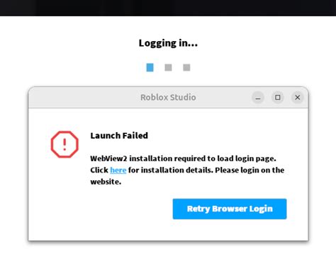 Studio Login Failing On Ubuntu Platform Usage Support Developer Forum Roblox