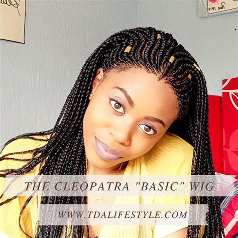 Cleopatra Basic Cornrow Braided Lace Wig Lace Wigs Cornrows Braids