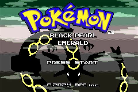 Pokemon Black Pearl Emerald GBA Download PokéHarbor