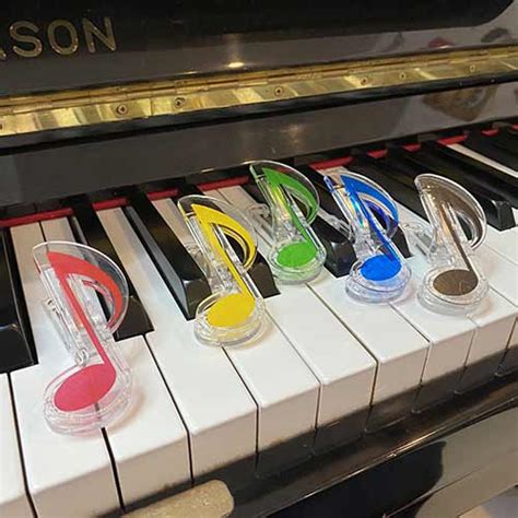 Kẹp Sách Kẹp Bản Nhạc Hình Nốt Nhạc Xinh Xắn Piano Fun