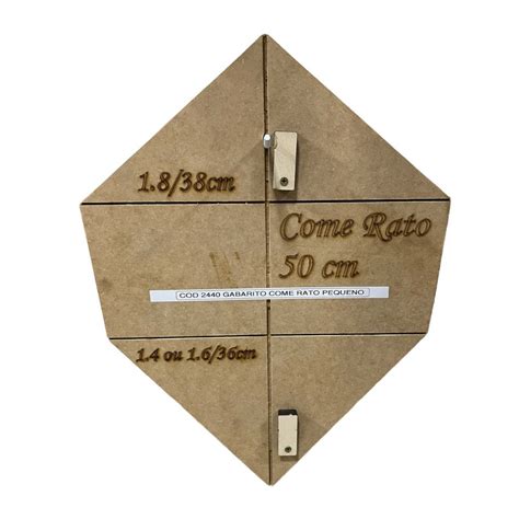 Gabarito Em Madeira Para Pipas Pequena Come Rato 50 CM Shopee Brasil