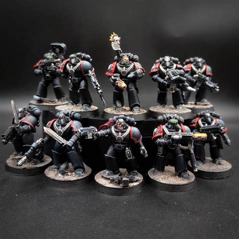 Tactical Squad In Mk6 True Scale Horus Heresy Squad Commission Painted