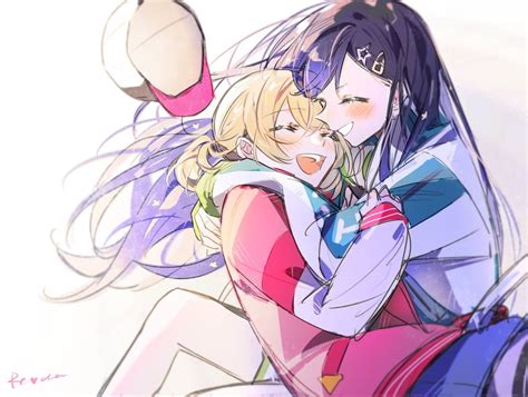 Azusawa Kohane And Shiraishi An Project Sekai Drawn By Jingzhaowhale