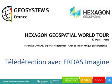 Pdf Télédétection Avec Erdas Imagine Geosystems Dokumentips