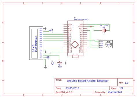 Alcohol Detector OSHWLab