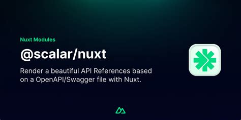 @scalar/nuxt · Nuxt Modules
