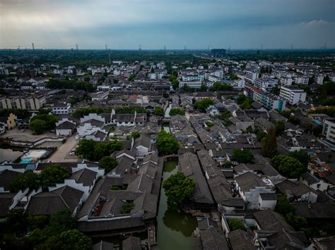 航拍图高清图片 浙江乌镇江南水乡航拍图 风景名胜免费下载 jpg格式 4032像素 编号70723173 千图网