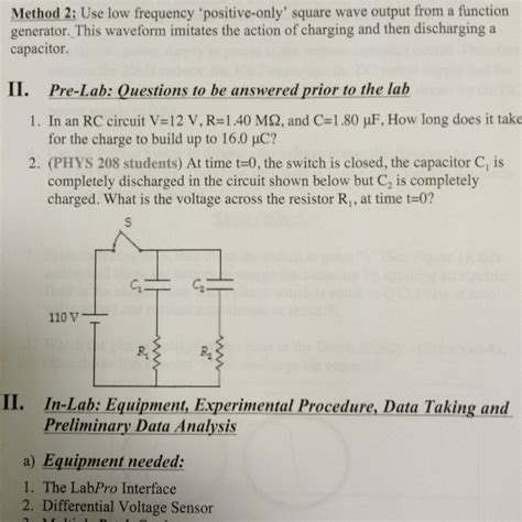 Solved Use Low Frequency Positive Only Square Wave Output Chegg