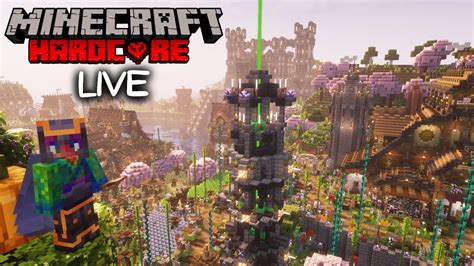 Collecting Wither Skeleton Skulls In Hardcore Minecraft Youtube