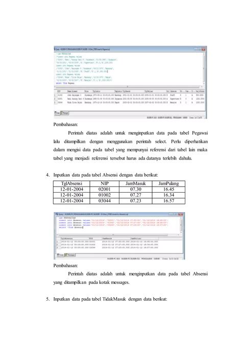 Laporan Praktikum Modul 9 Review Ddl Dan Dml PDF