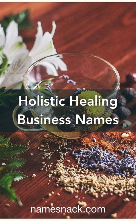 Holistic Healing Business Names Artofit