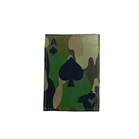 Morale Patch Ace Of Spaces Laser Cut On Amc Cadetshop