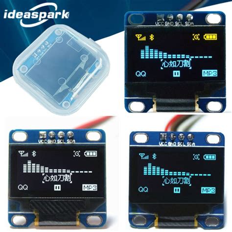 Sleek 0 96 Inch OLED Display Module SSD1306 I2C IIC SPI Serial 128X64