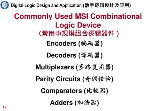 PPT Chapter 4 Combinational Logic Design Principles 组合逻辑设计原理
