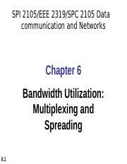 Maximizing Bandwidth: Understanding Multiplexing Techniques | Course Hero
