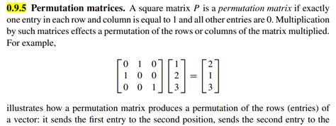 Solved 21p5 Show That The Permutation Matrices 095 In