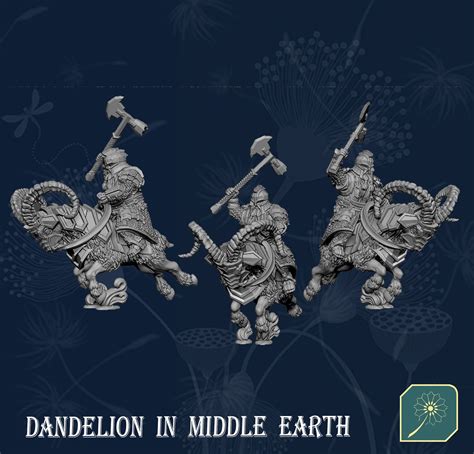 Dwarf Cavalry R Middleearthminiatures