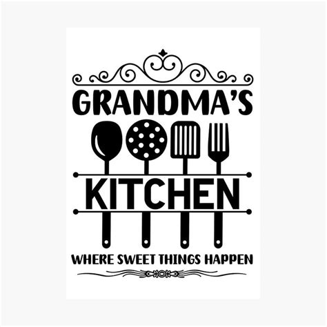 Grandmas Kitchen Where Sweet Things Happen Grandmas Kitchen T