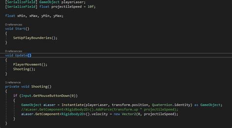 The Rigidbody2dvelocity Doesnt Move The Laser Ask Gamedevtv