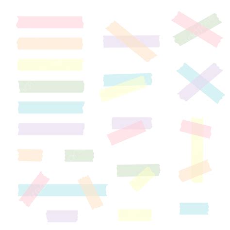 파스텔톤 투명테이프 투명 테이프 파스텔 컬러 테이프 투명 테이프 그림 Png 일러스트 및 Psd 이미지 무료 다운로드 Pngtree