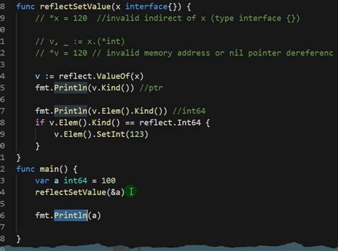 golang 反射获取参数对应类型原始值 befuckingrich 博客园