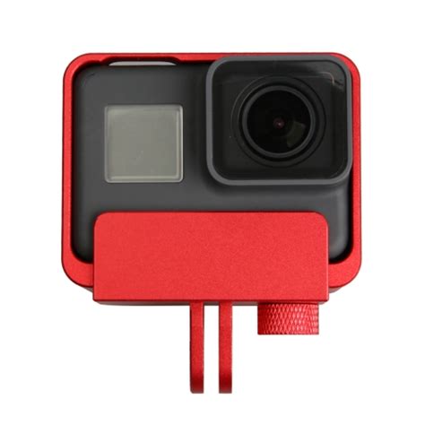 อลูมิเนียมอัลลอยด์ขอบกรอบเคสป้องกันเคสสำหรับ Gopro Hero6 สีดำ Hero5