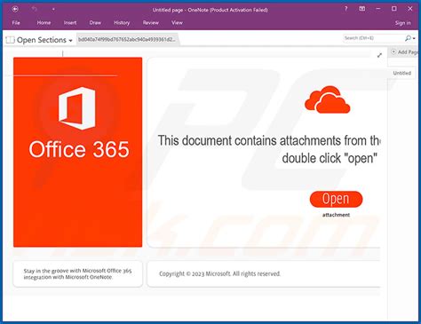 Microsoft OneNote Malware Malware Removal Instructions Updated