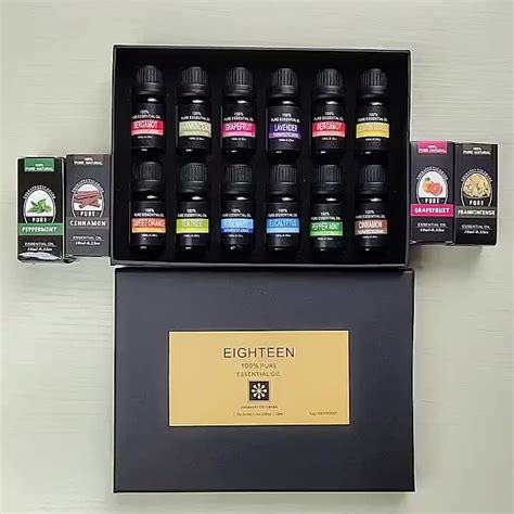Skin Care Essential Oils Top 6 T Set Pure Essential Oils T Set