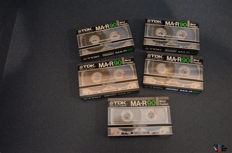5 Brand New Tdk Ma R90 Type Iv Cassette Tapes Photo 2692390 Us Audio