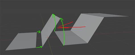 modeling align rotate face parallel to another face in edit mode