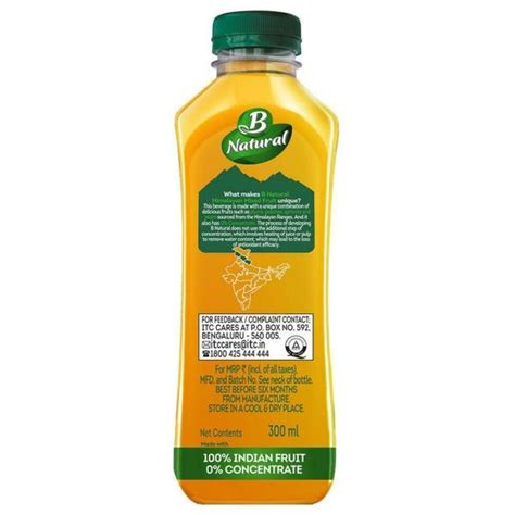 B Natural Ratnagiri Alphonso Mango Juice Ml JioMart